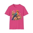 Bird Blossoms Tee Colorful Floral Bee-eater Illustration T-Shirt Unisex ...