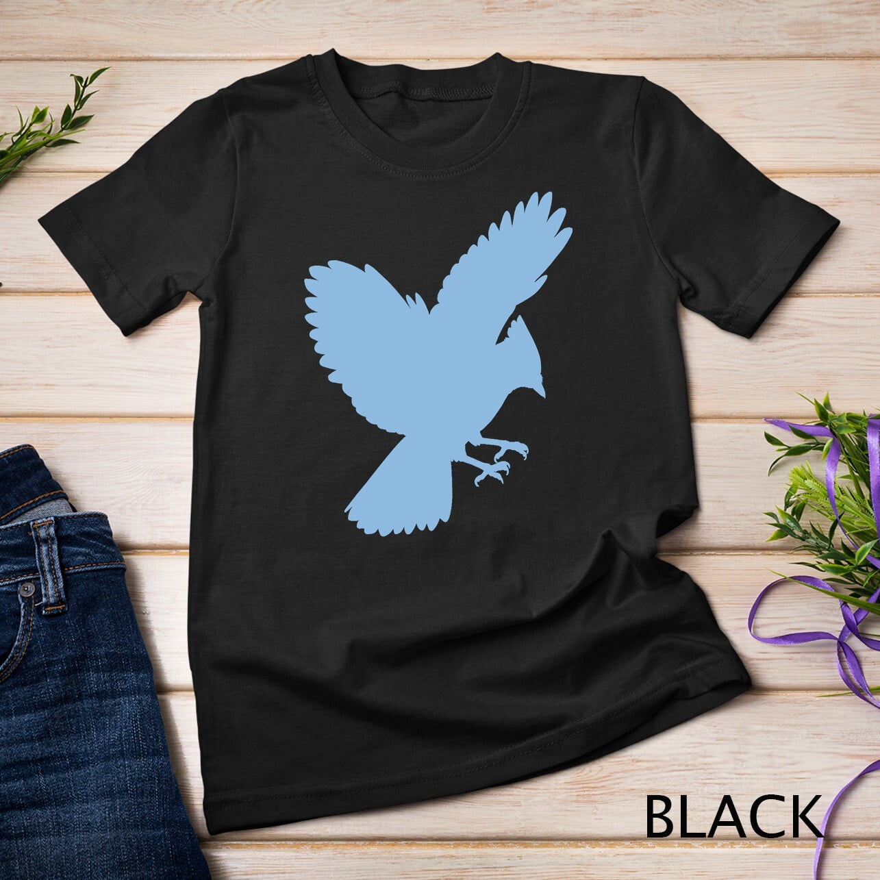 Bird Blue Jay Unisex T-Shirt - Walmart.com