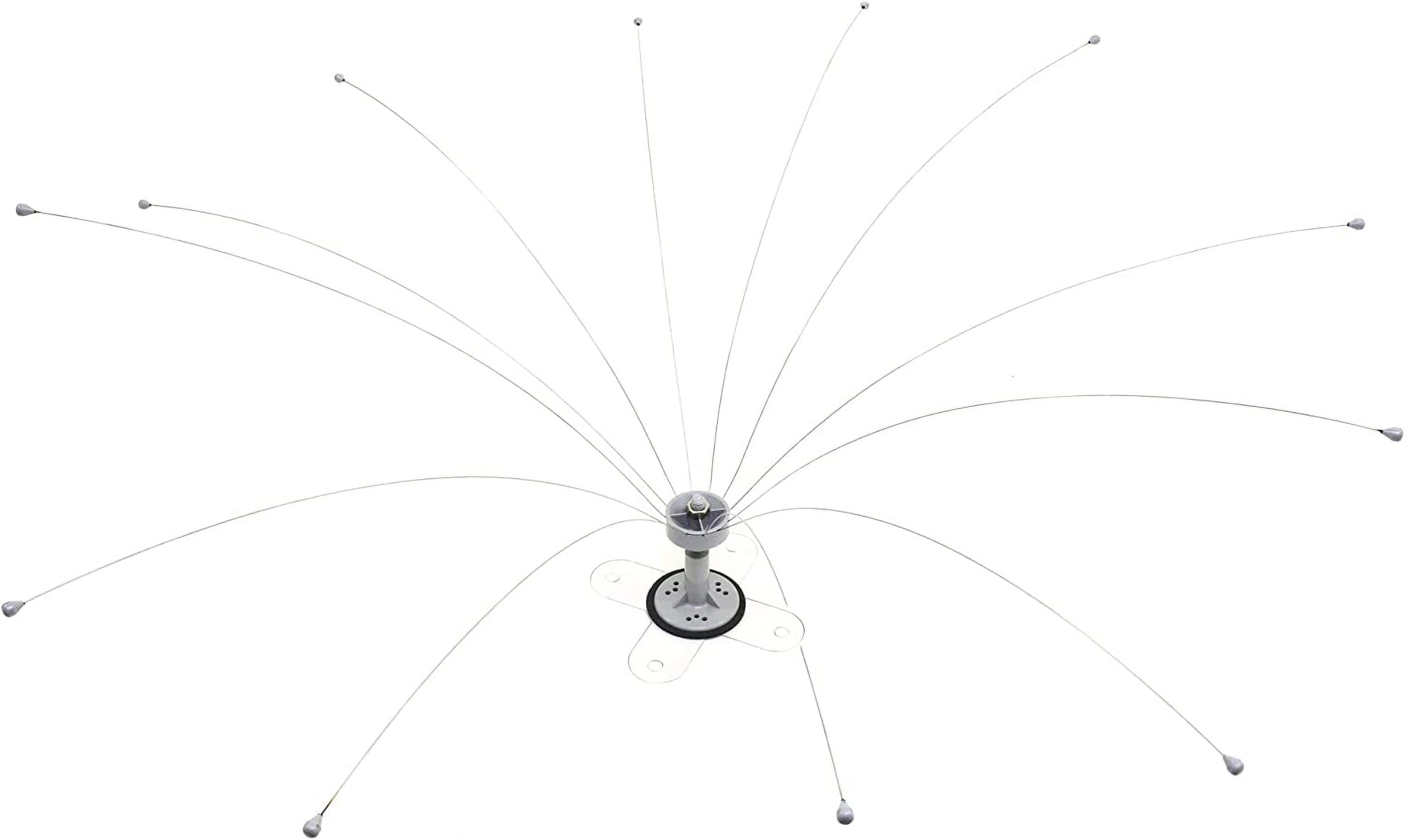 Bird Boat Sweep - Boat Bird Deterrent 8 Foot Diameter & Boat Base ...