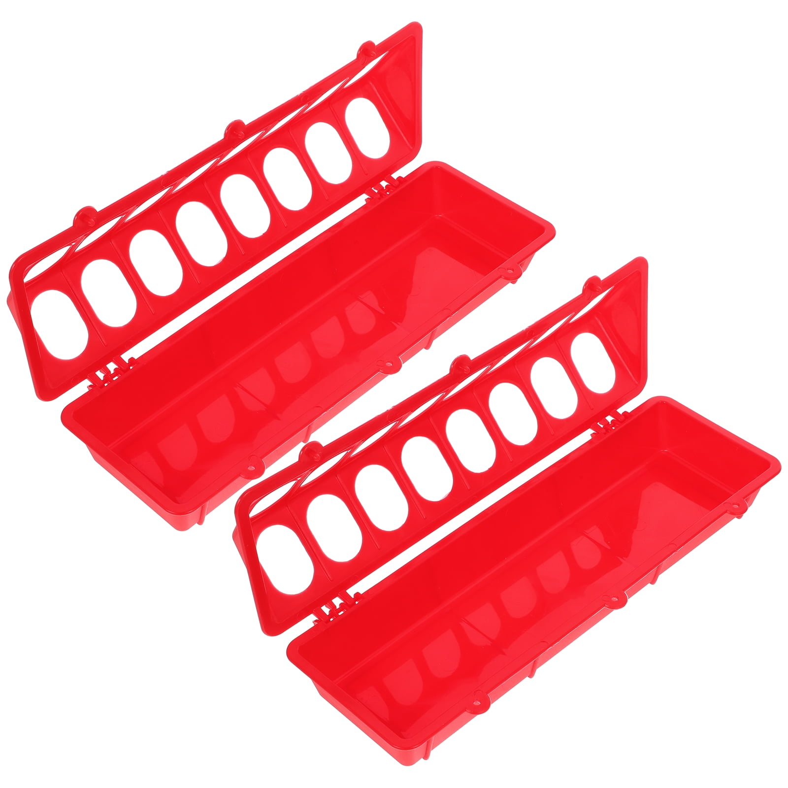 Bird Bowl Pigeon Cage Food Boxes Chicken Automatic Feeder Poultry Small ...