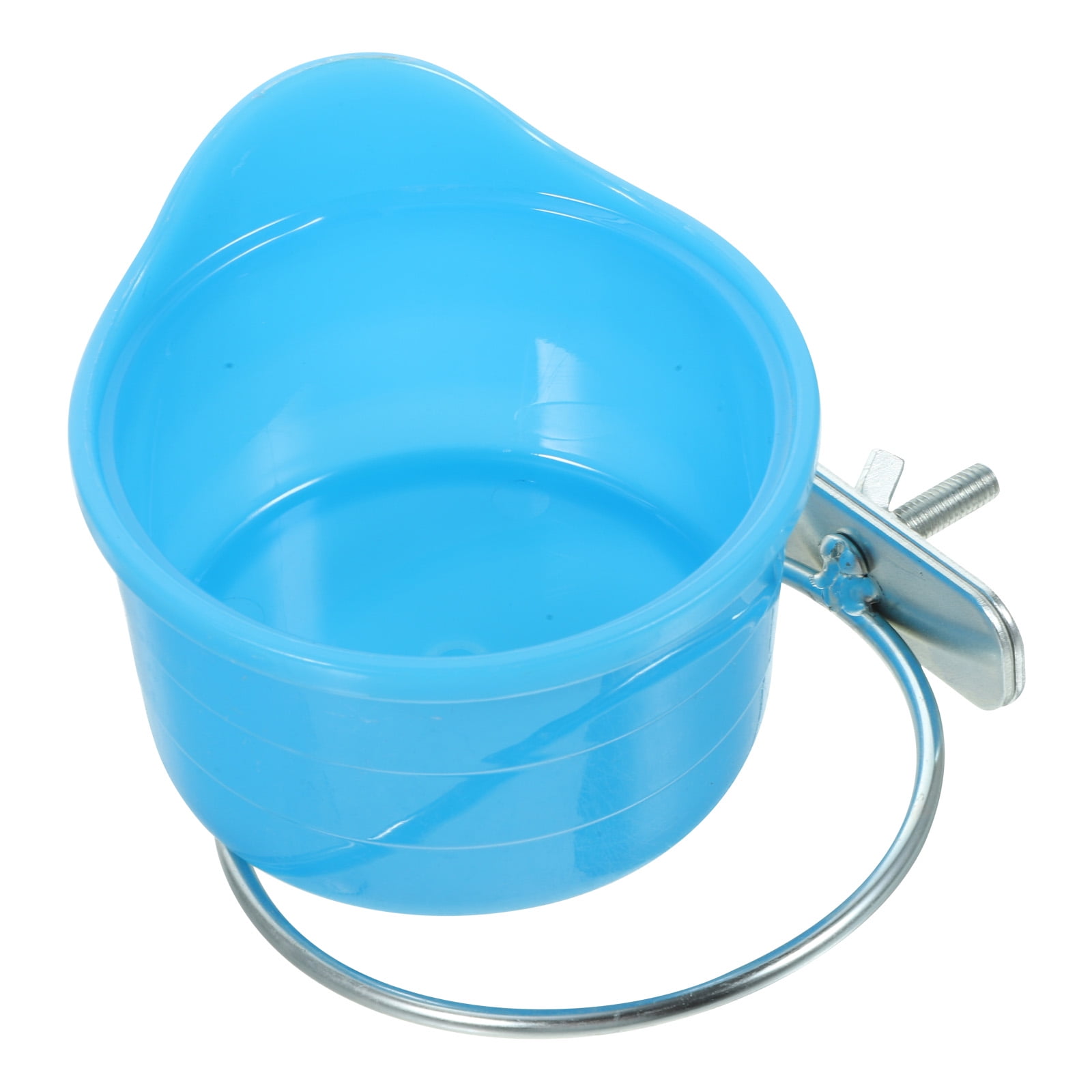 Blue Parrot Food Bowl for Feeding Made of Stainless Steel and Plastic ...