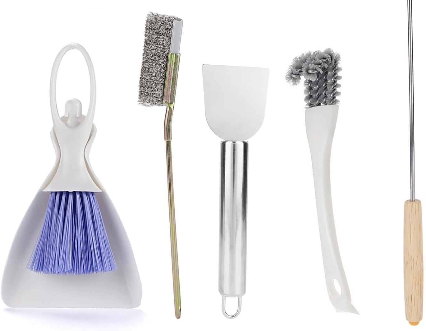 Bird Cage Cleaner Set, Stainless Steel Poop Remover & Scraper Tool ...