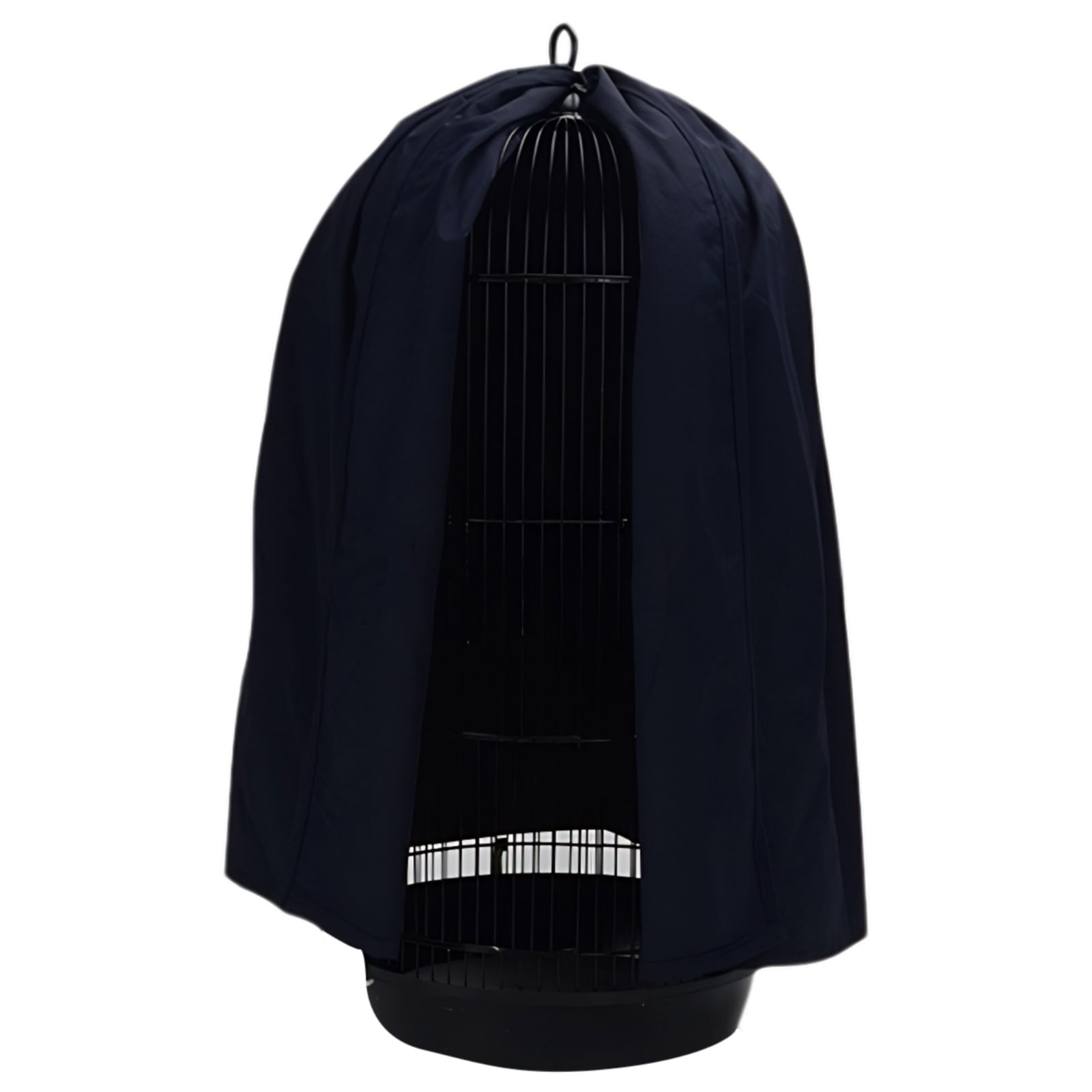 Bird Cage Cover Round Shape, Universal Pet Cage Night Cover with Hook ...