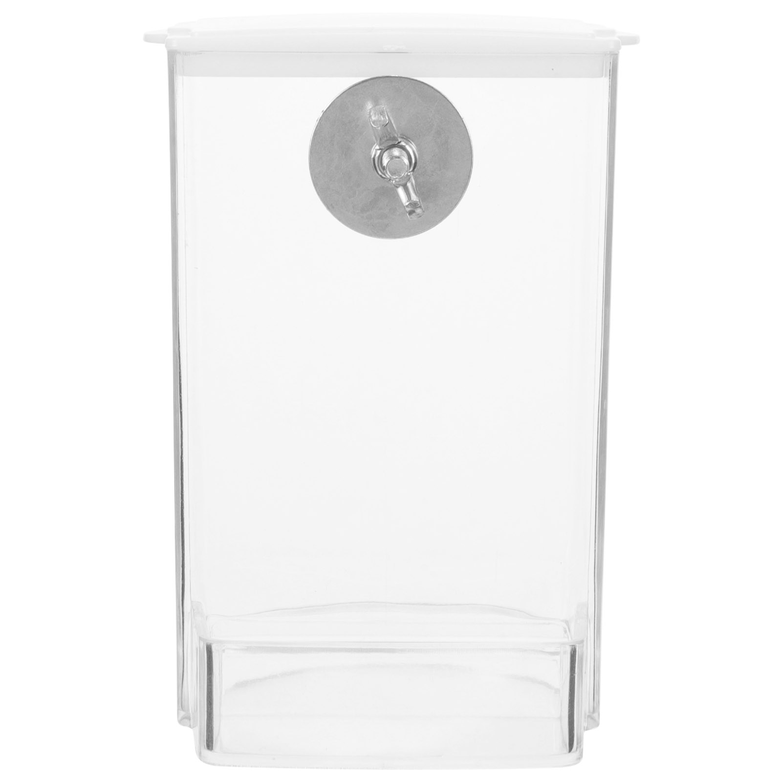 Bird Cage Food Feeder Parrot Food Container Hanging Food Container ...