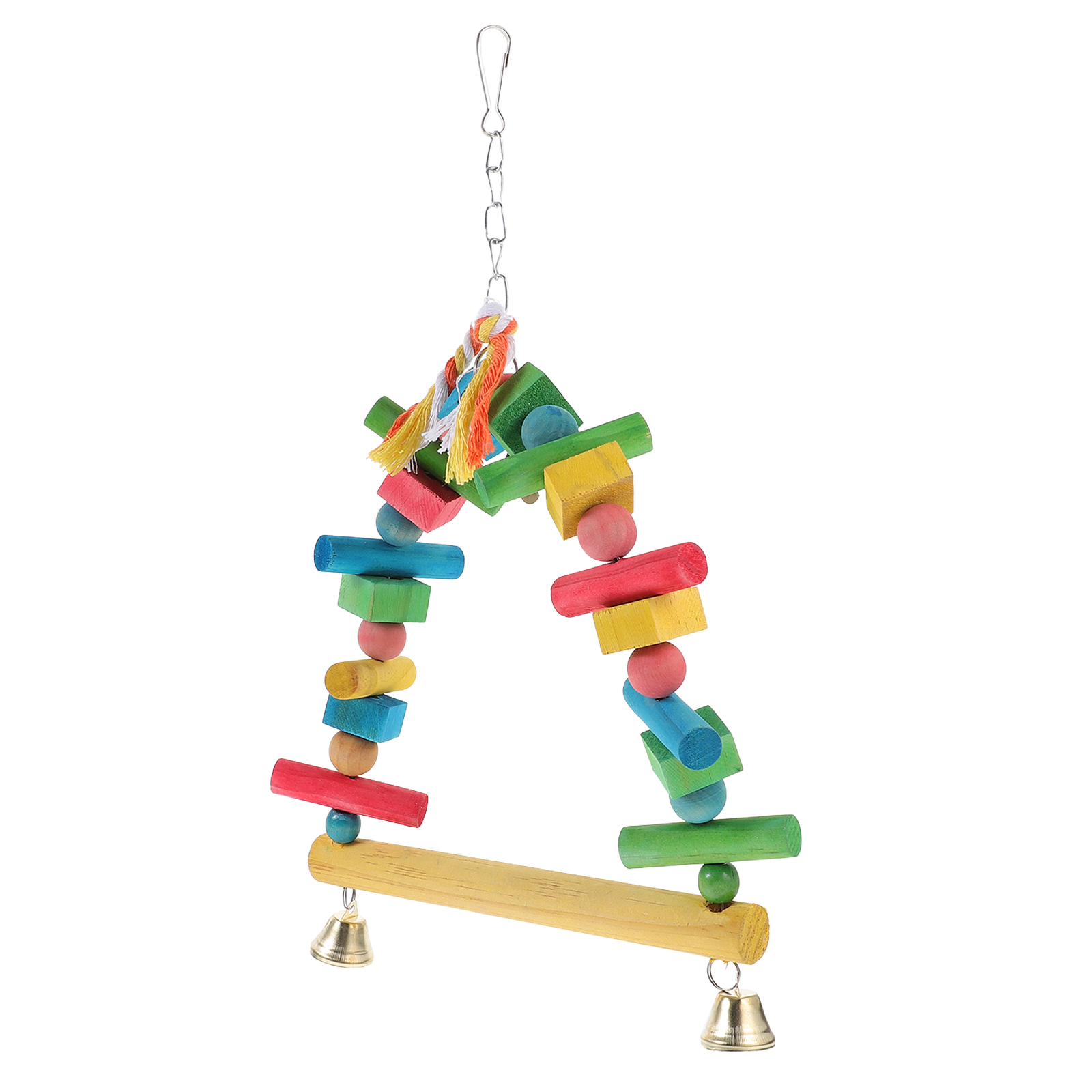 Bird Cages for Parakeets Toy Large Parrot Swing Hanging Perch - Walmart.com