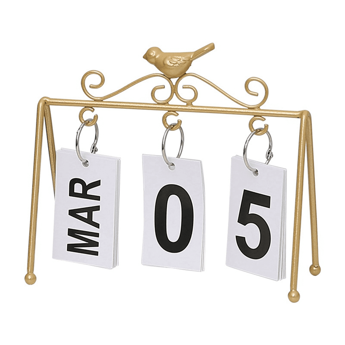 Bird Calendar Decor Office Calendar Standing Calendar Daily Desktop ...