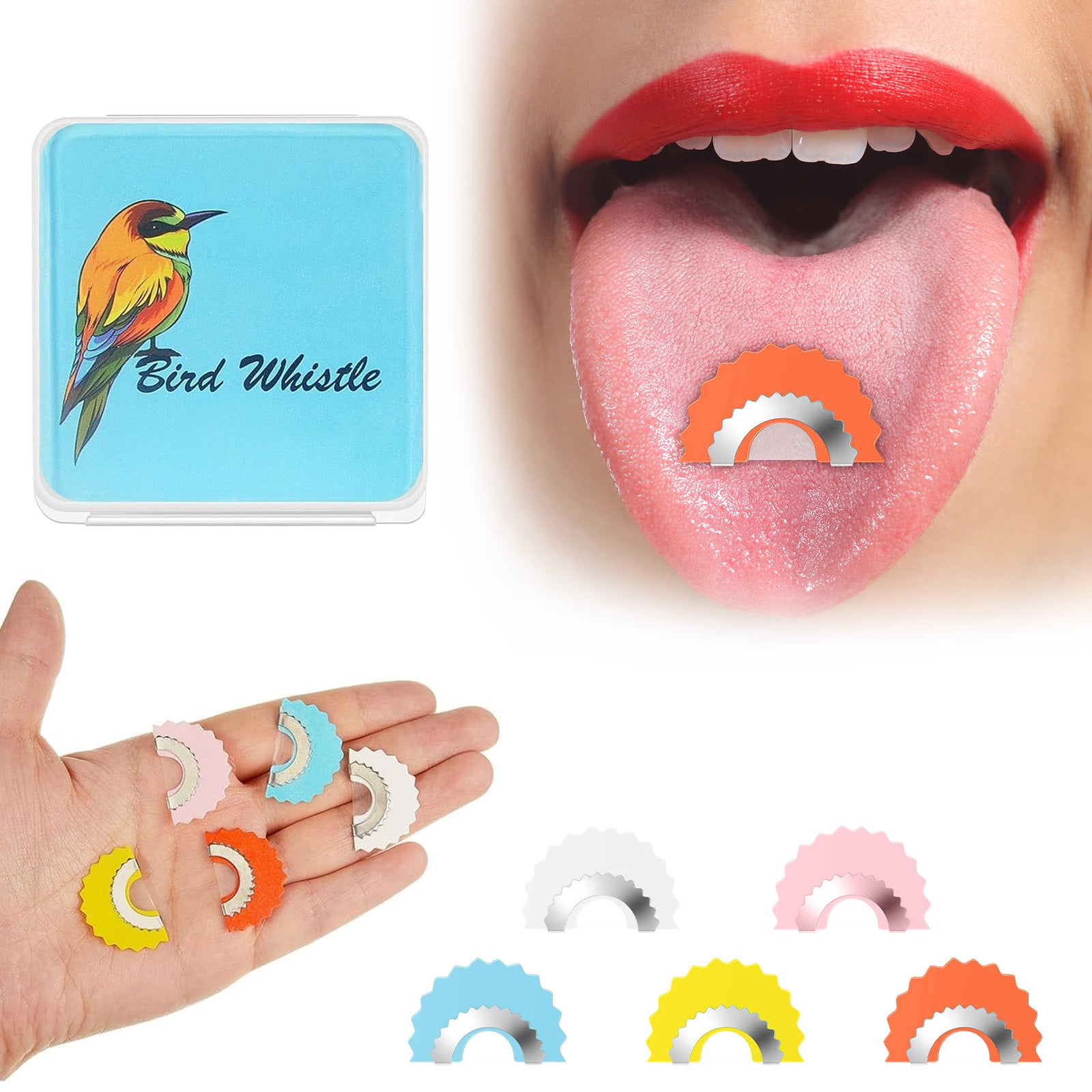 Bird Call Whistle Set | 5-Piece Colorful Ventriloquism Props ...