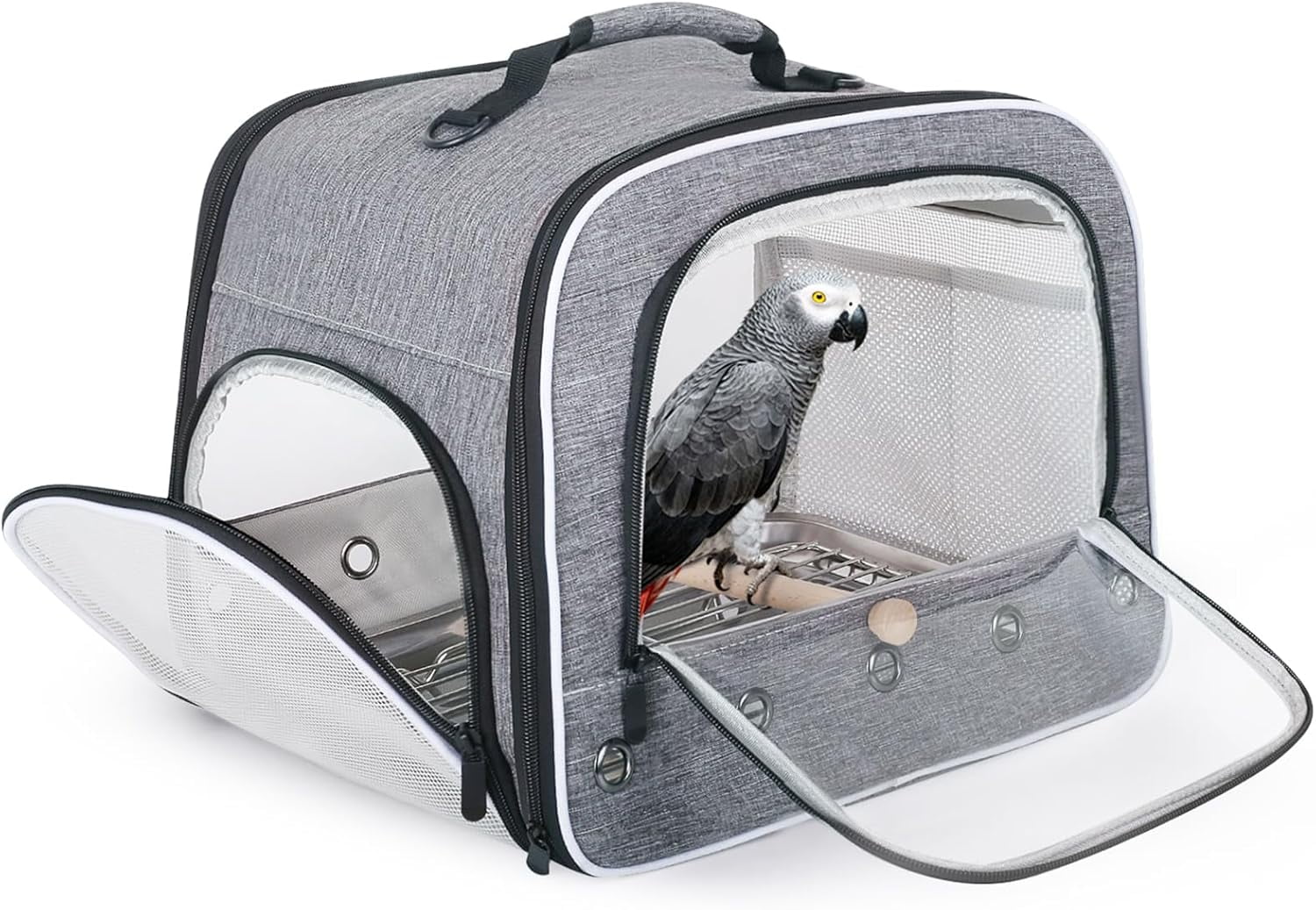 Bird Carry Carrier to Transport Large Size Parrot, Portable Bag with ...