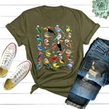 Bird Christmas Shirt, Bird Types Shirt, Cute Bird Christmas Shirt, Bird ...