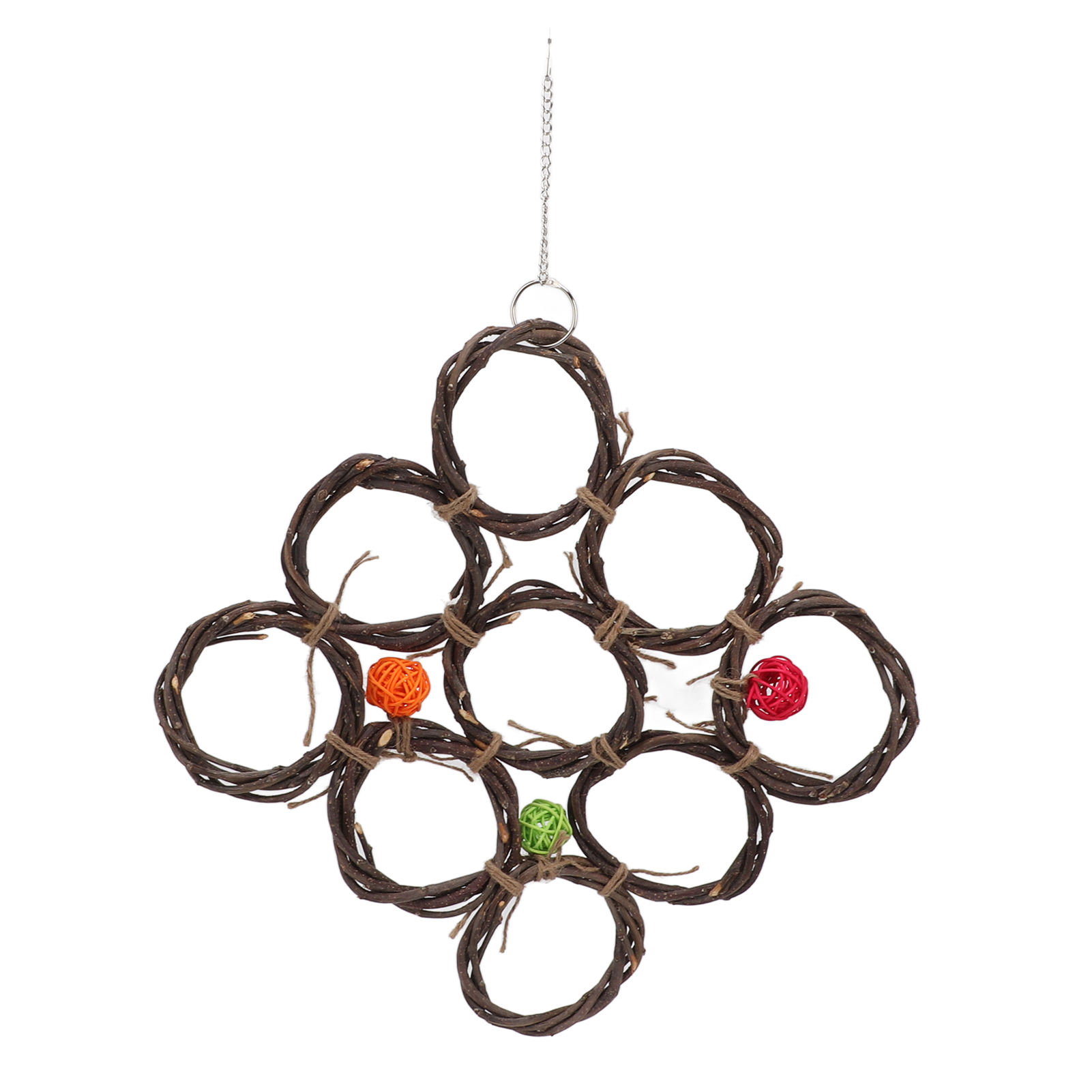 Bird Climbing Net Natural Bird Bird Standing Net for Parrots Cockatoo ...