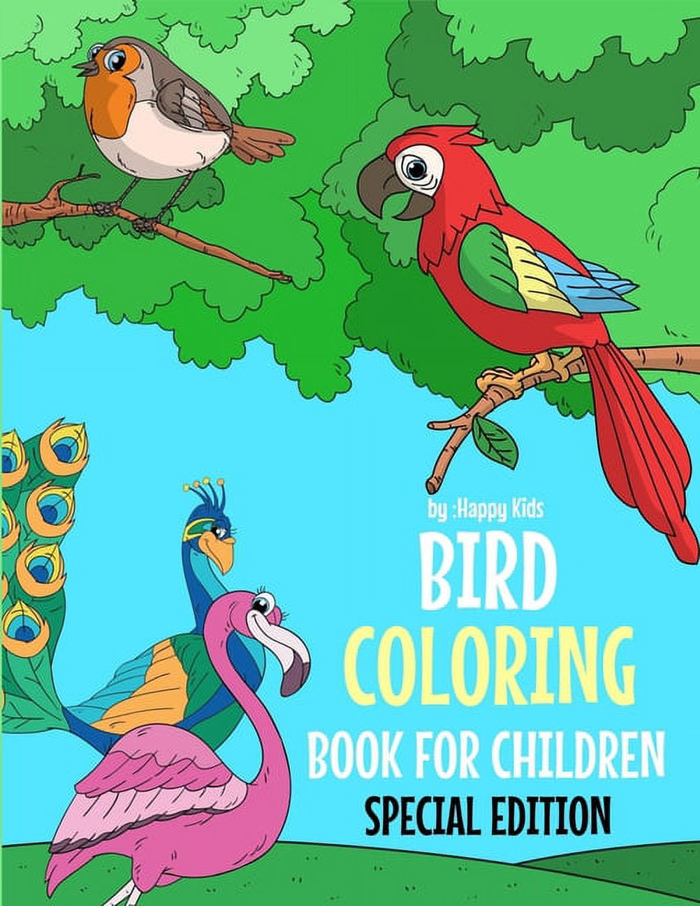 Bird Coloring Book For Children Special Edition : A Birds Coloring Book ...
