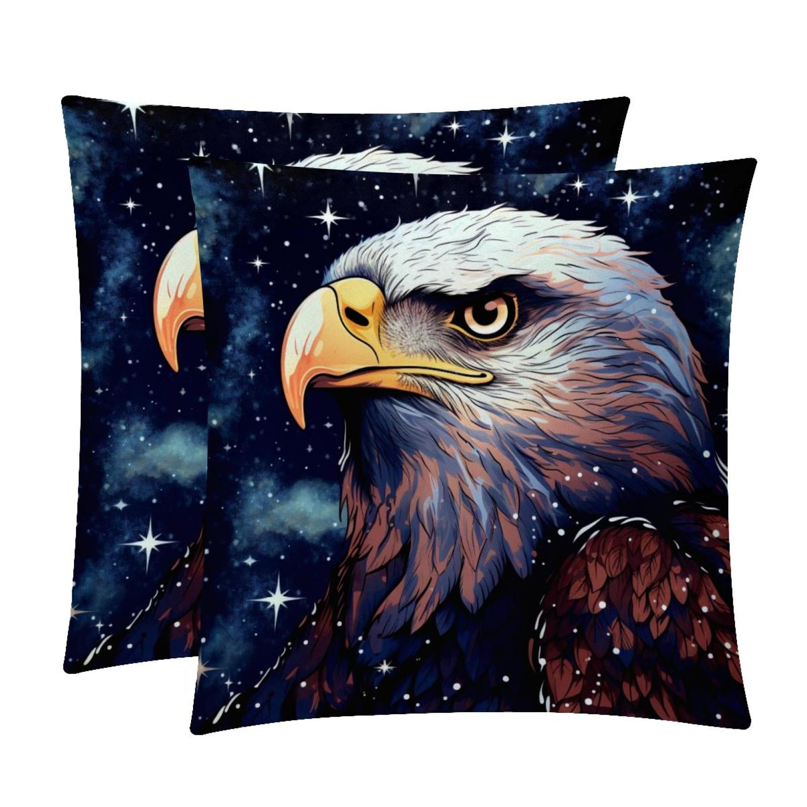 Bird Covers Inserts with Unique Patterns - Set of 2 Chair Pillow Covers ...