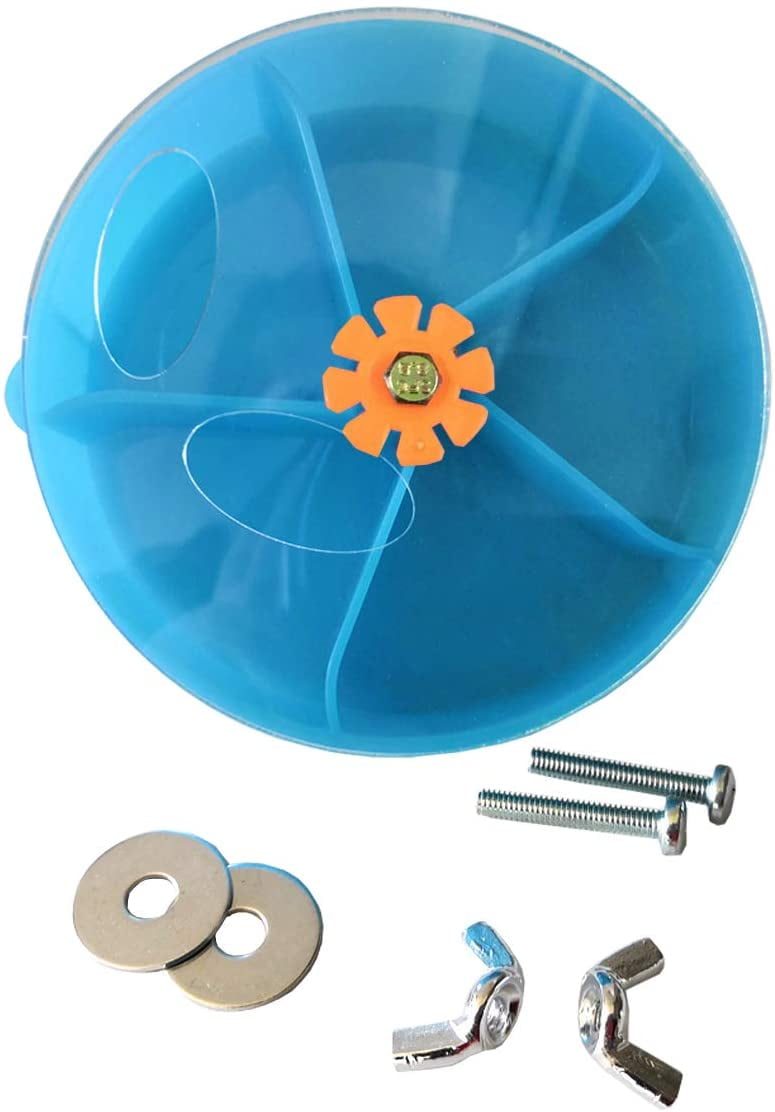 Bird Creative Foraging System Wheel Seed Food Ball Rotate Training Toy ...