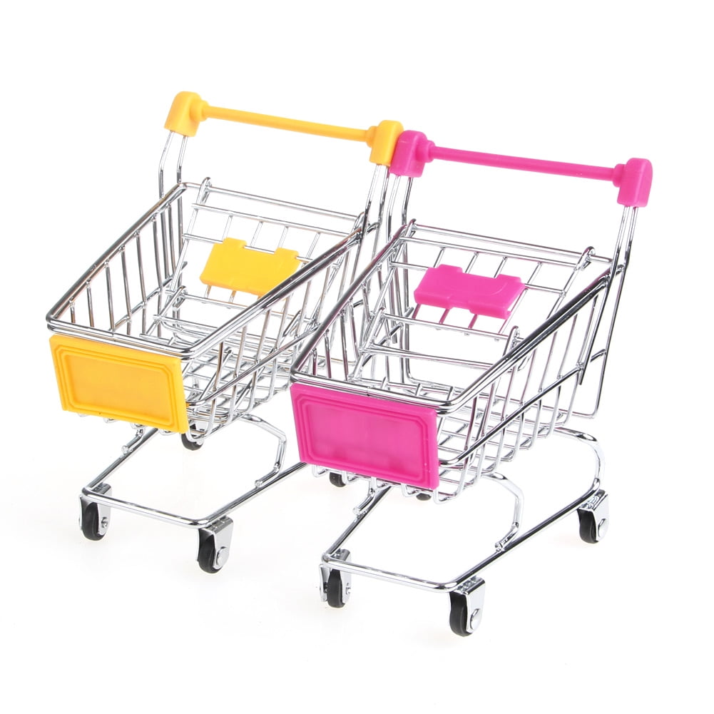 Parrot Bird Toy Mini Shopping Cart Parakeet Intelligence Training Game ...
