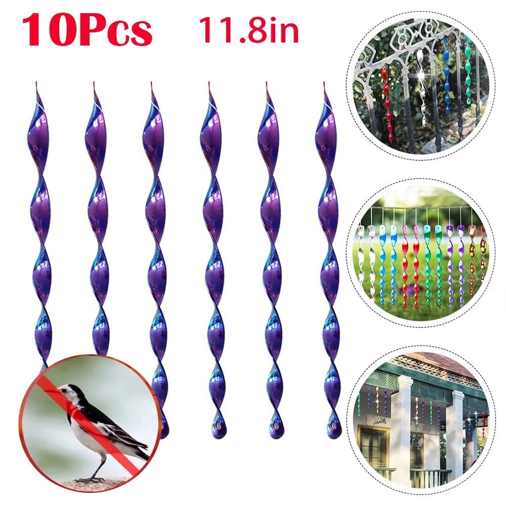 Bird Deterrent Devices 10Pack Outdoor Bird Repellent for House, Yard ...