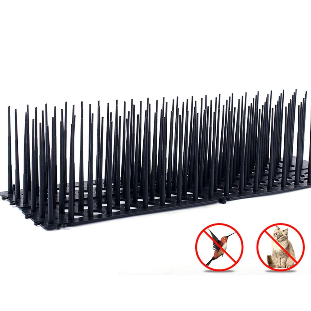 Bird Deterrent Spikes, Clear Plastic Spikes for Outdoor Bird Control ...