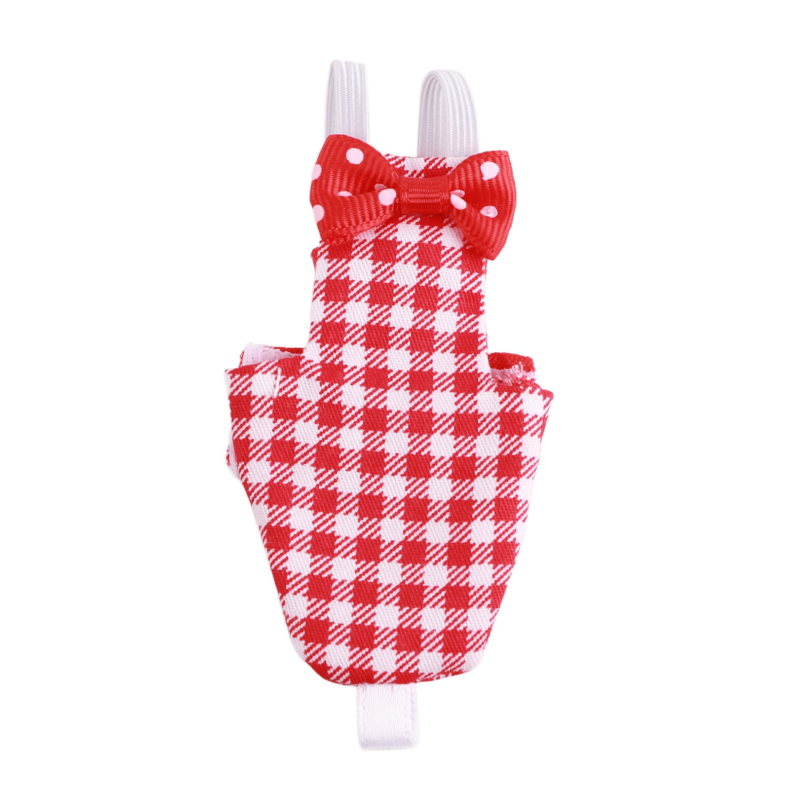 Bird Diaper Adjustable Red Grid Pattern Parrots Pilot Suit for Macaw ...