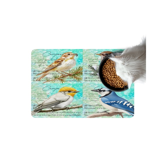 Bird Doormat Non Slip Diatomaceous Earth Door Mat Absorbent Quick Dry ...