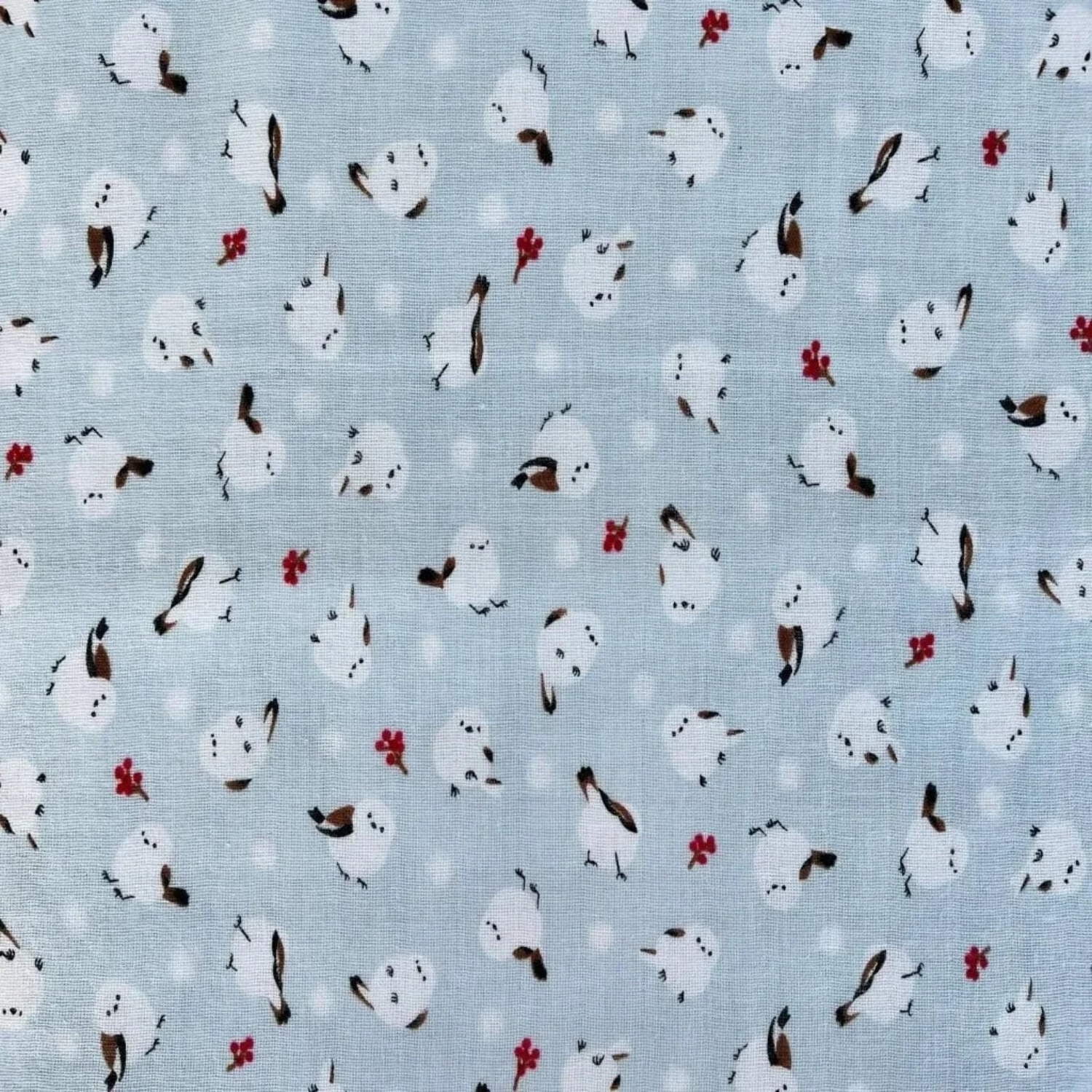 Bird Double Gauze - Bird Fabric - Double Gauze - Japanese Fabric ...