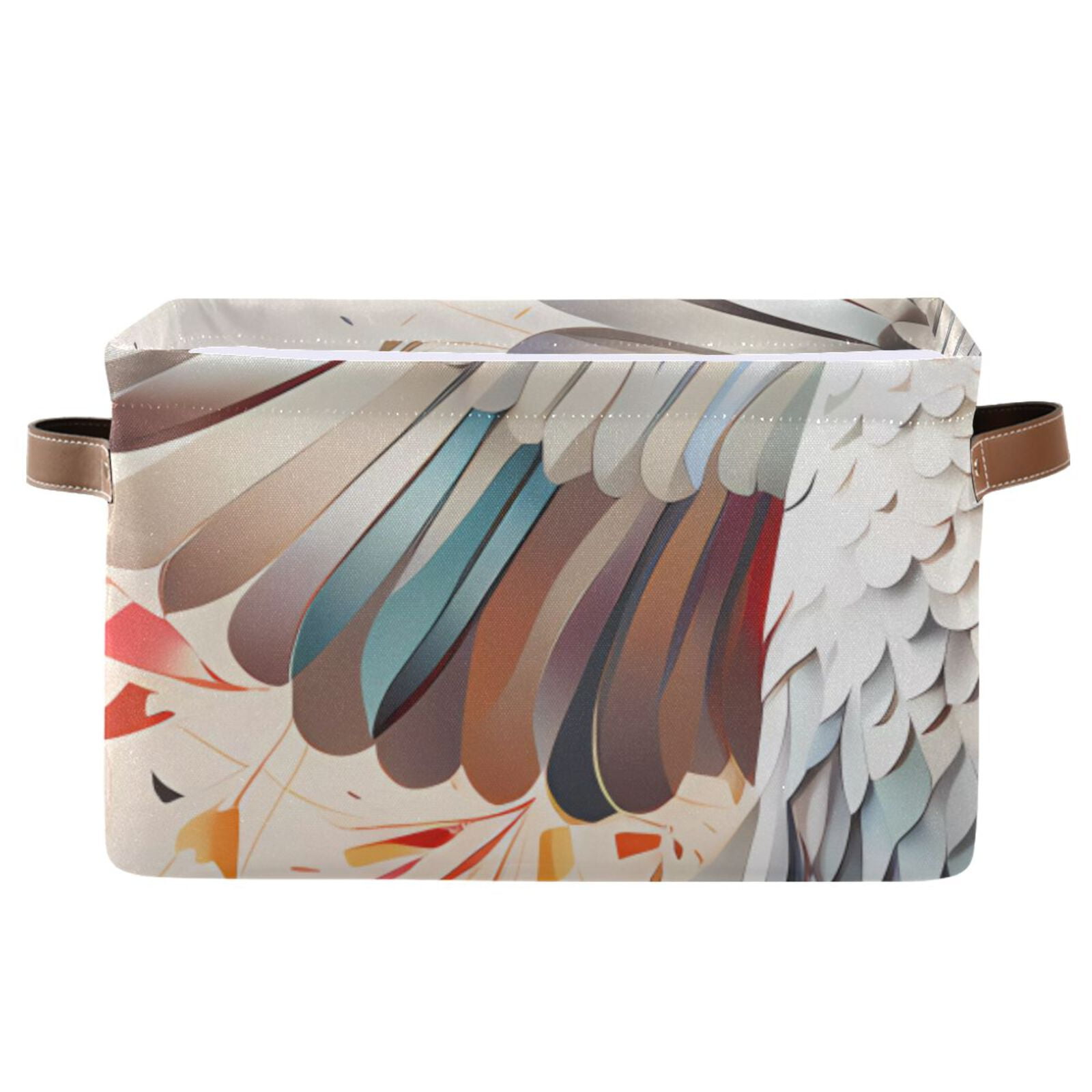 Bird Dove Side Storage Bins Baskets With Handles Storage Box Clothes ...