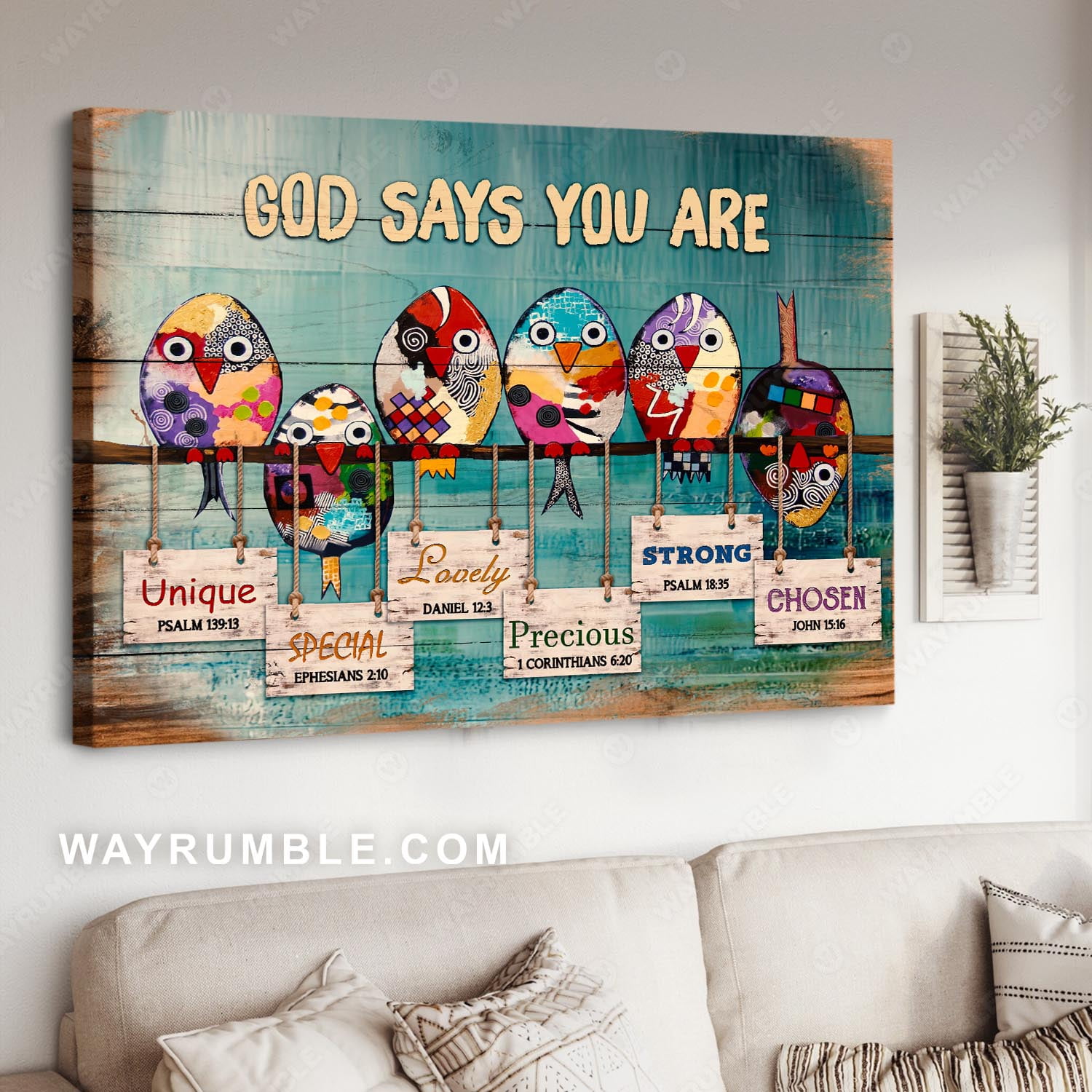 Bird Drawing, The Colorful Birds, God Says You Are - Jesus Landscape ...