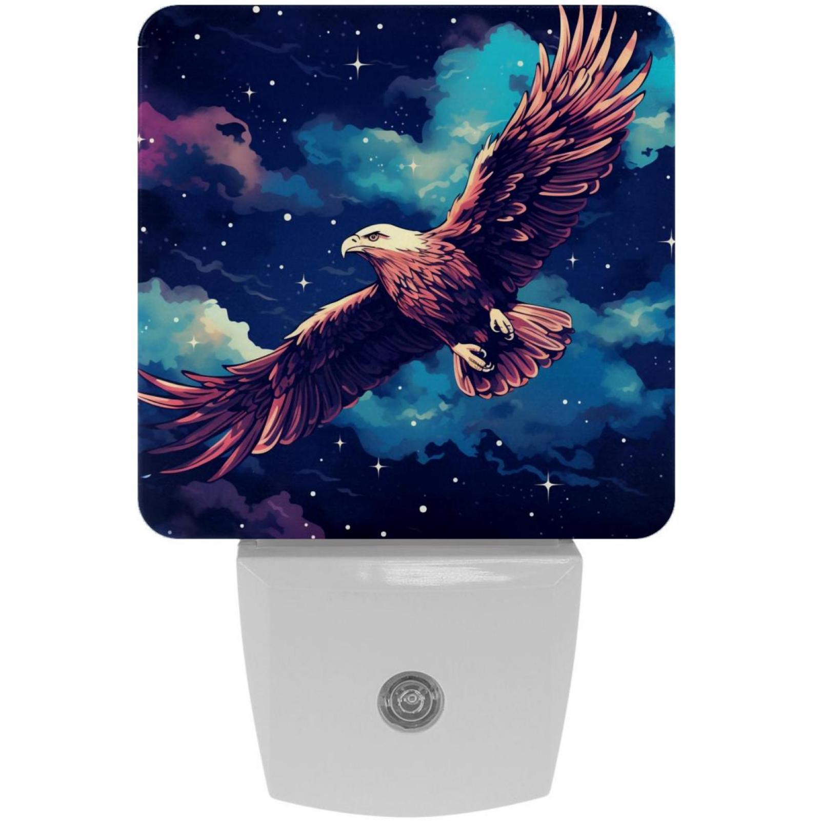 Bird Enhance Your Space with LED Square Night Lights - Versatile ...