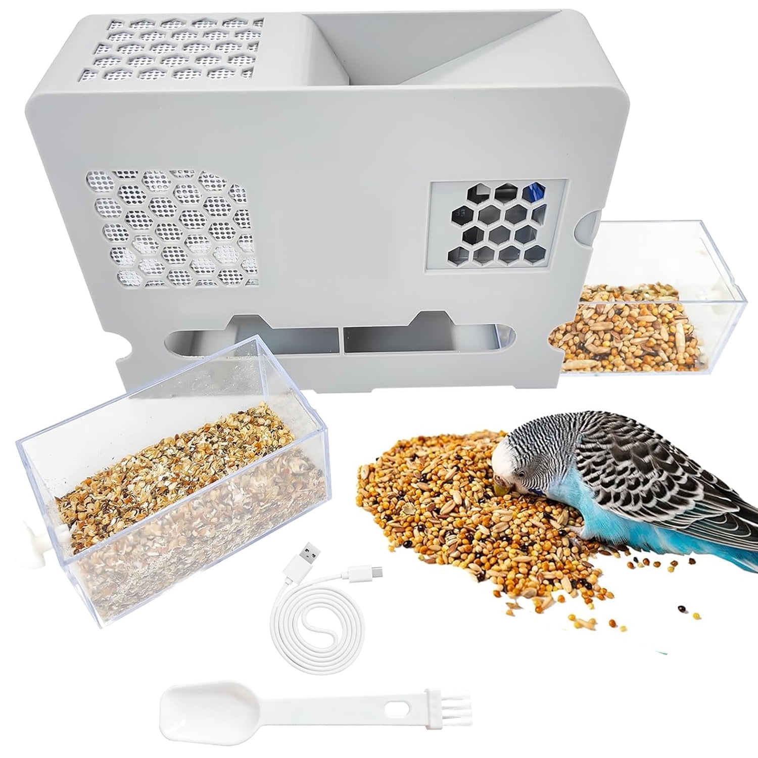 Bird Feed Shell Blowing Machine Bird Seed Cleaner Machine With ...