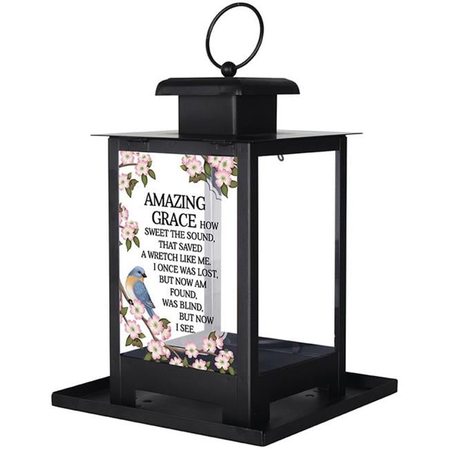Carson Home Accents 231708 12 x 7 x 7 in. Amazing Grace Bird Feeder ...