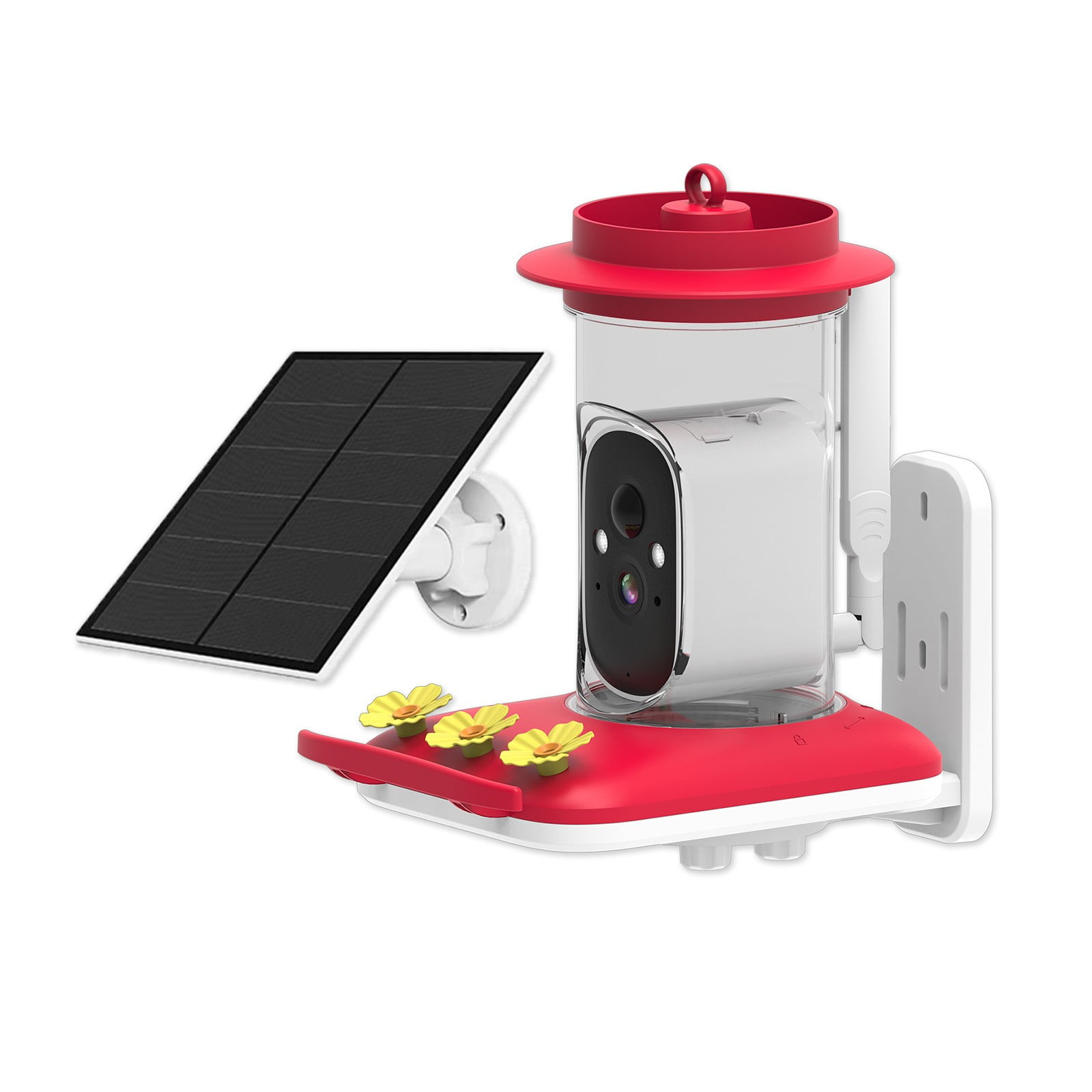 Bird Feeder with Camera, 1080P HD Bird Video Capture, 5000mAh Battery ...
