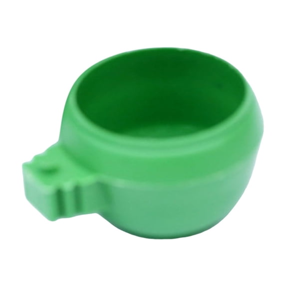 Bird Feeder Cup for Cage – Bowl with Handle Coop Feeding Dish for ...