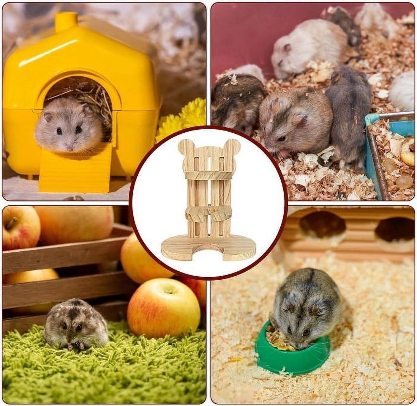 Bird Feeder Pole Pet Water Bottle Feeder Wooden Stand Suction Cup ...