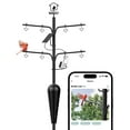 Netvue Birdfy Smart Wireless Outdoor Solar Powered Bird Feeder Pole ...