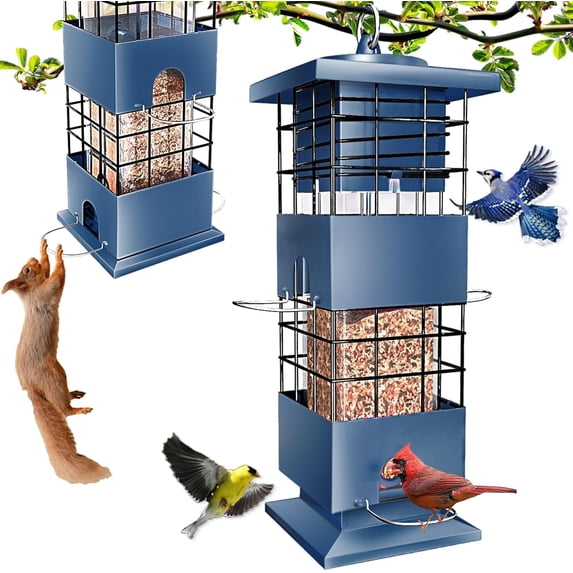 Bird Feeder Proof, 3LBS Anti- Bird Feeders for Outdoors ,Weight ...