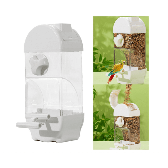Bird Feeder Transparent Design Bird Feeder Large Capacity Weather ...