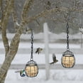 Bird Feeder for Outdoors, Outdoor Birdcage Spring Hanging Bird Feeder ...