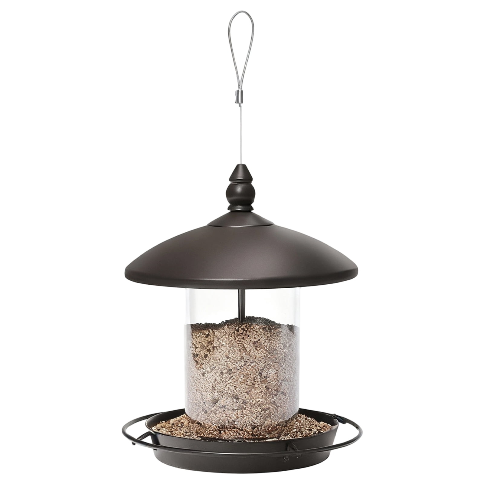 Bird Feeder for Wild Bird Squirrels Prevent Large Capacity Container ...