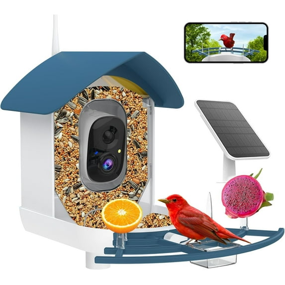 Bird Feeder with Camera, AI Identify Birds Species, Smart Bird Camera ...