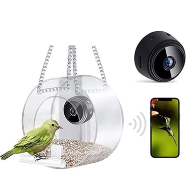 Wind & Weather One-Way Mirror Window Mount Bird Feeder - Walmart.com