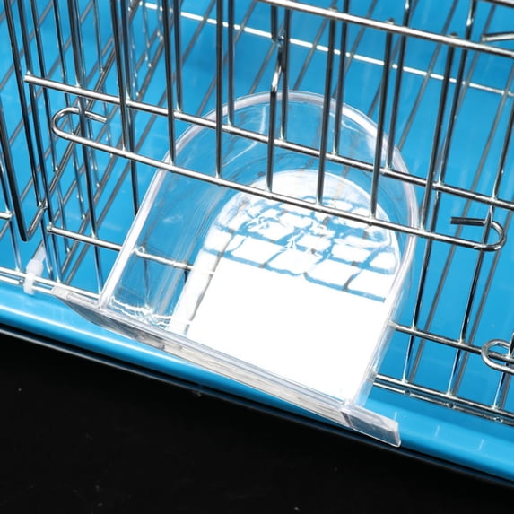Bird Feeders for Birds Food Bowl Cage Feeder Tray for Conures Budgies ...
