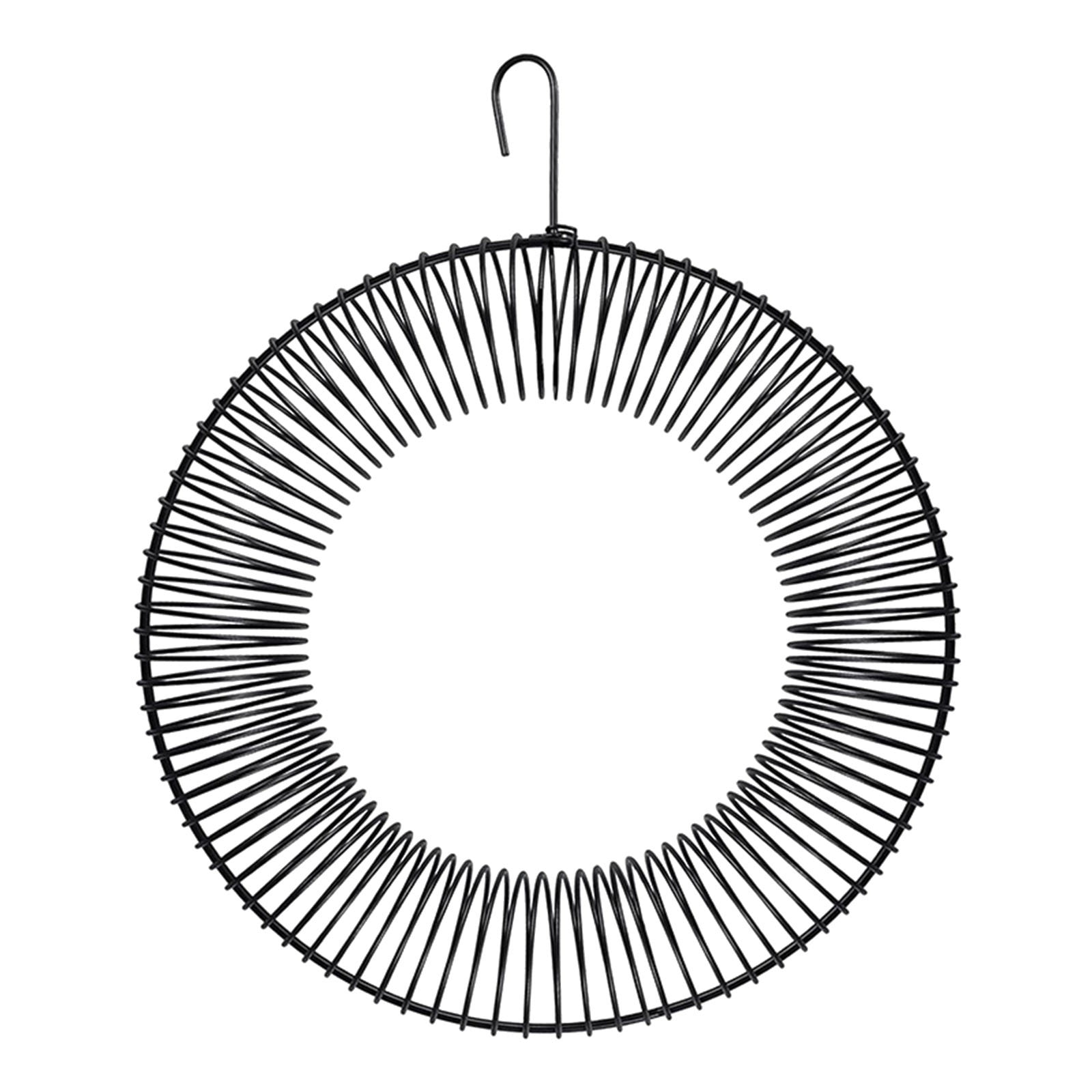 Bird Feeders Hanging Wreath Bird Feeder With Hook Decorative Design ...