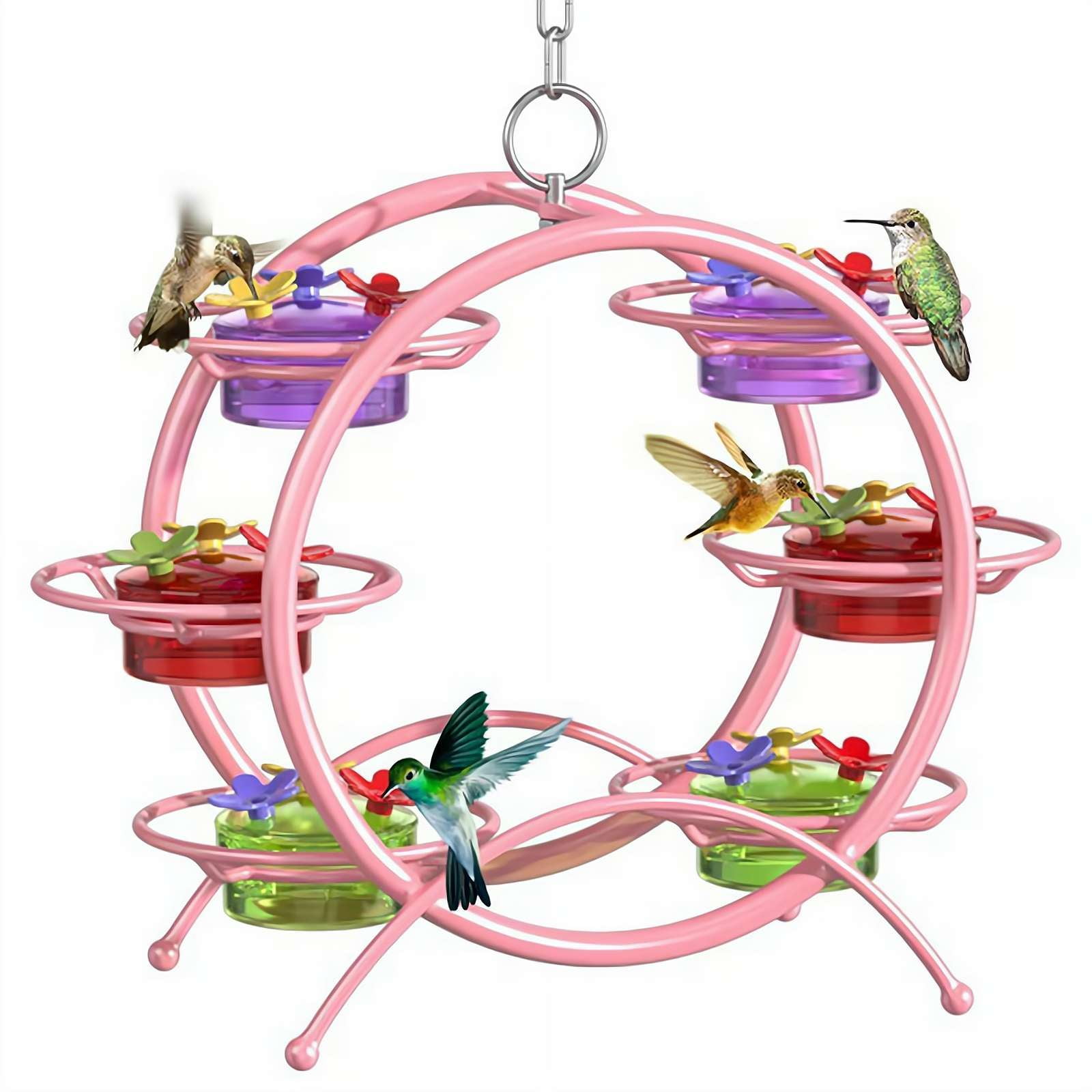 Bird Feeders for Outdoors, Observation Wheel Design Fun Installation ...
