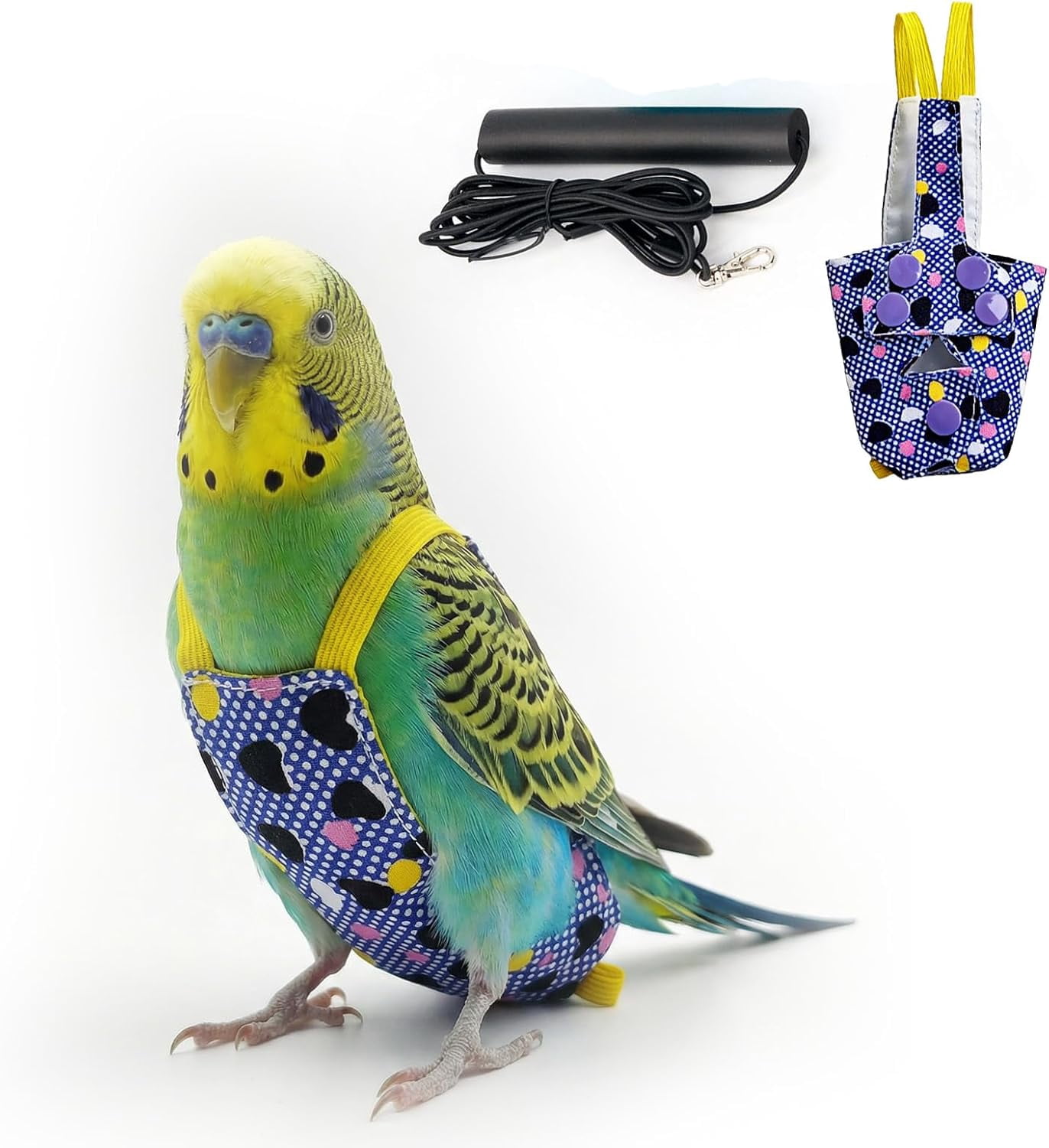 Bird Flight Harness Vest, Snap-Fastener Design Harness Vast, Bird ...