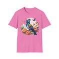 Bird Floral Tee Colorful Native New Zealand Bird Graphic T-Shirt Unisex ...