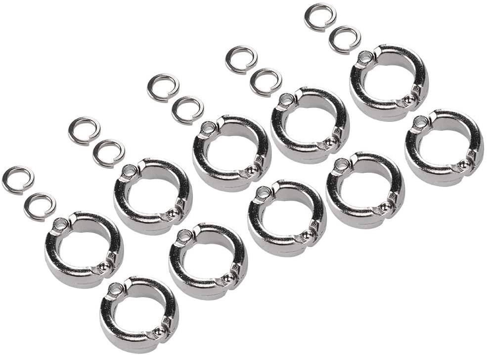 Bird Foot Rings, 10Pcs Anti-Escape Parrot Leg Rings, Anklet Clip for ...