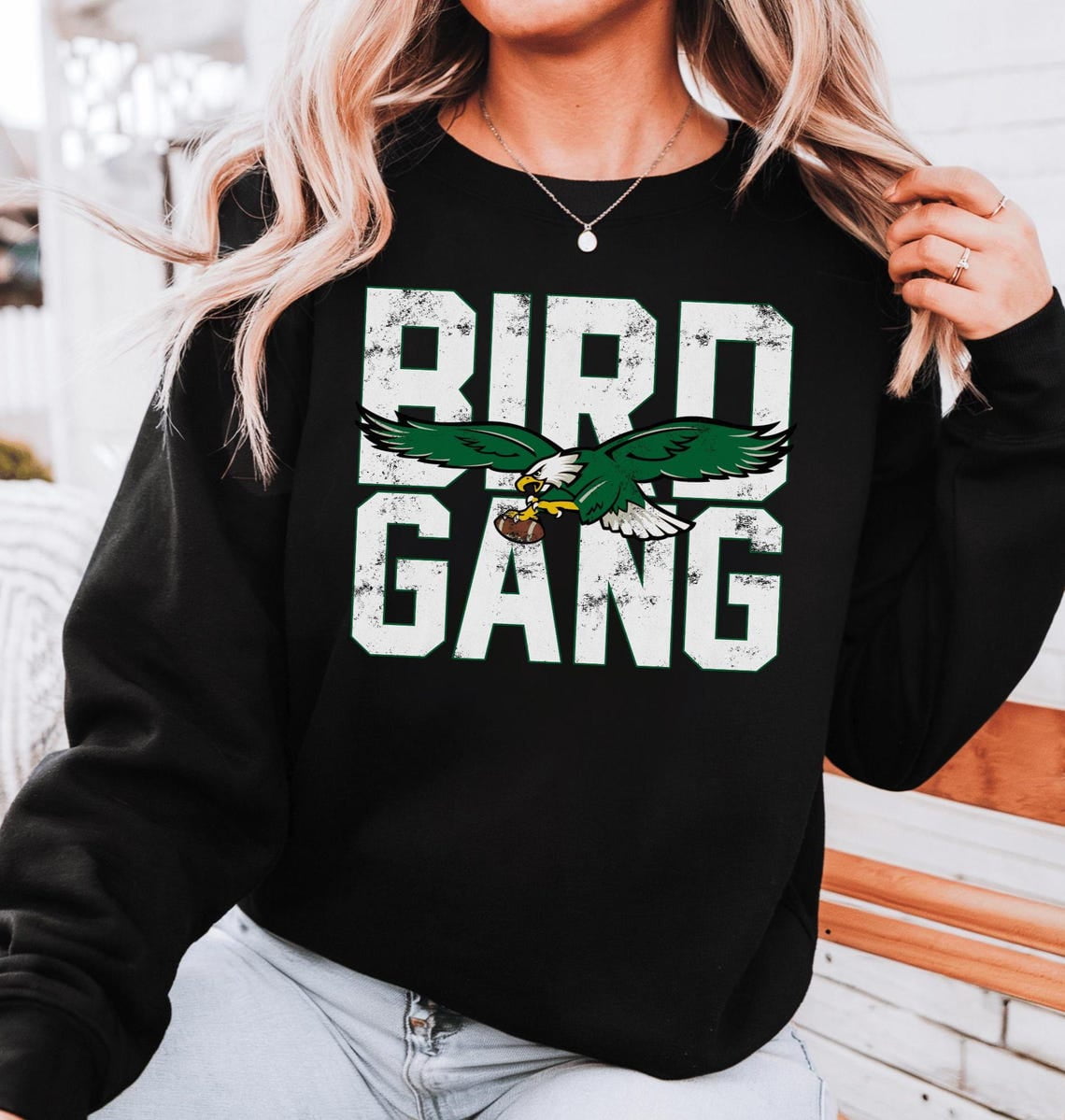 Bird Gang Football Sweatshirt And Hoodie, Game Day Philly Fan Outfit ...