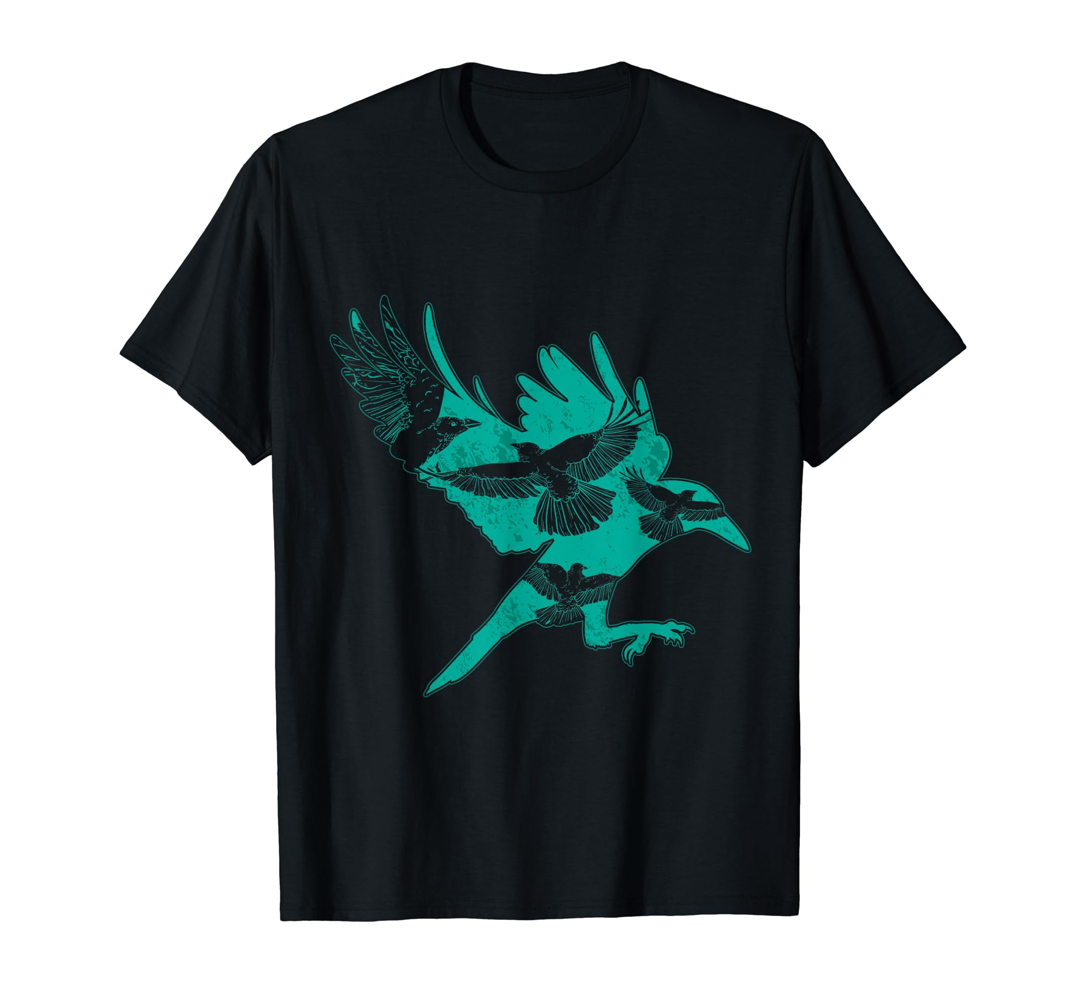 Bird Gift Idea Raven Crow T-Shirt - Walmart.com