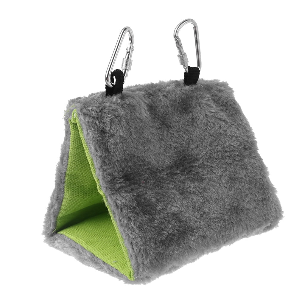 Bird Hanging Hammock Winter Warm Nest Plush Tent Snuggle to Sleep ...