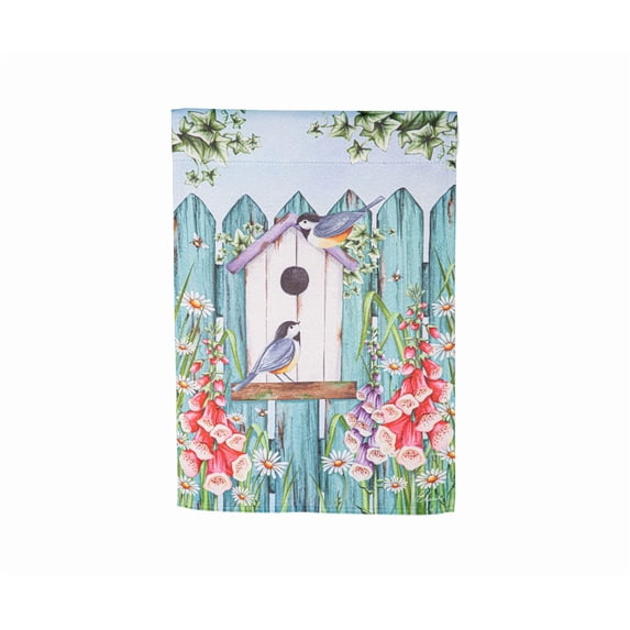 Bird House Flag 28x40 POLE NOT INCLUDED House Flag - Walmart.com
