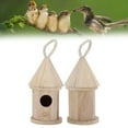 Bird House, Hanging Round Bird House Strong And Durable For Decorations ...