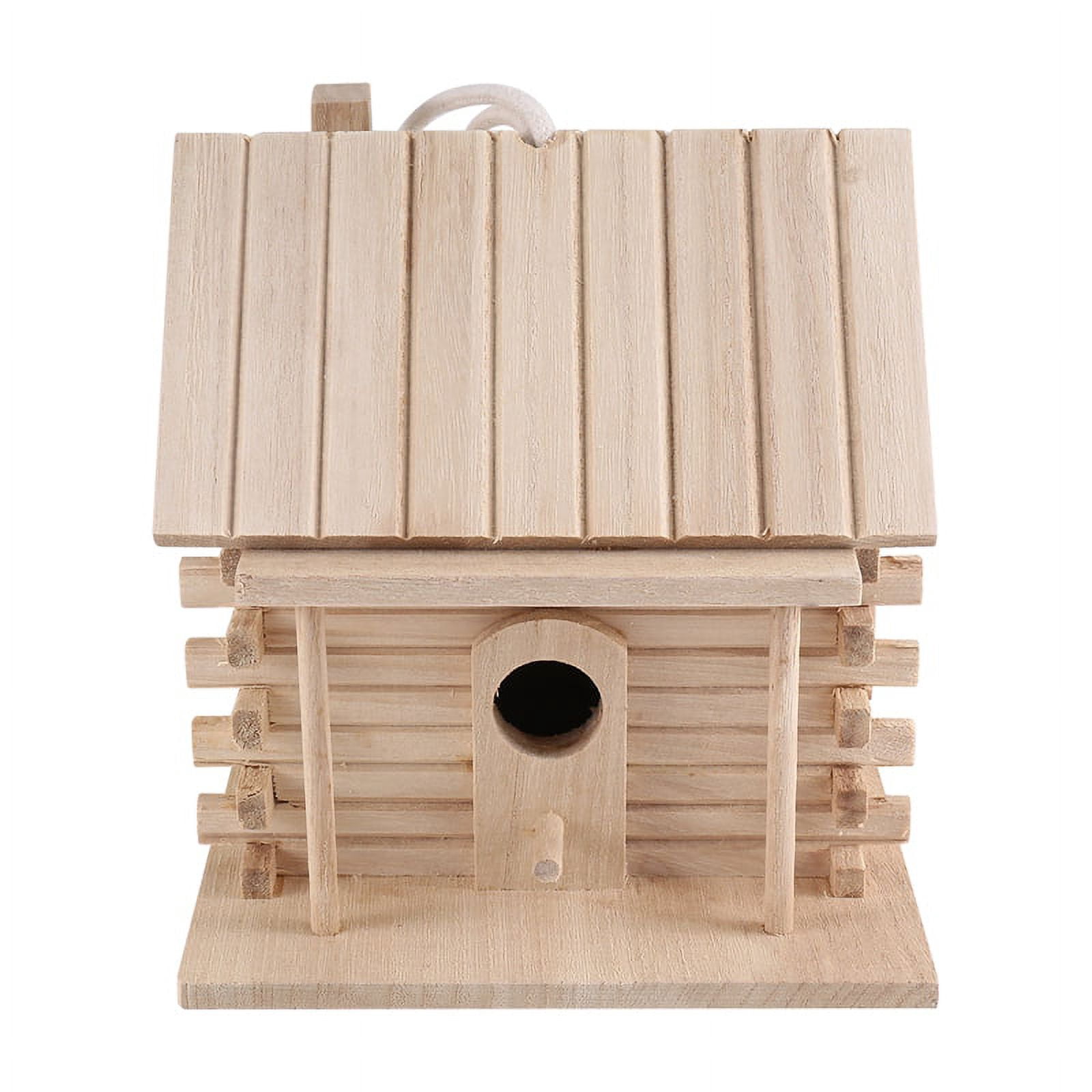 Bird House Wall-Mounted Wooden Nest Dox Nest House Bird House Bird Box ...